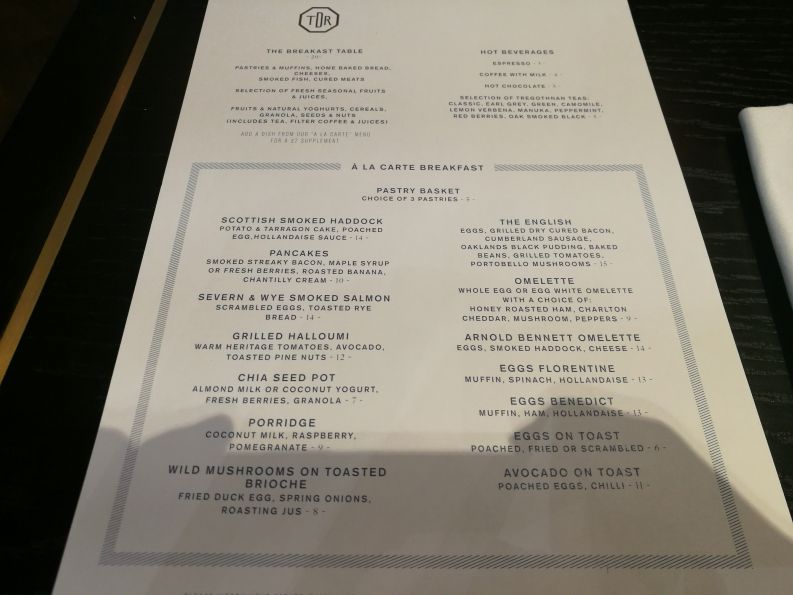 the-trafalgar-london-breakfast-menu | Verylvke