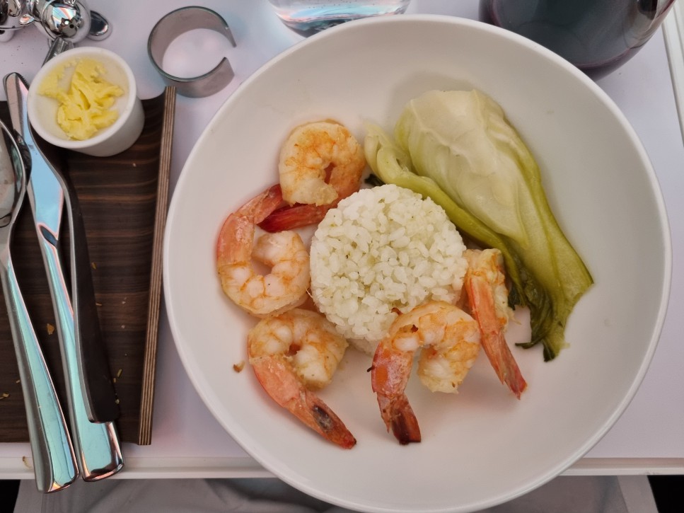 virgin-atlantic-787-9-upper-class-food-prawns | Verylvke