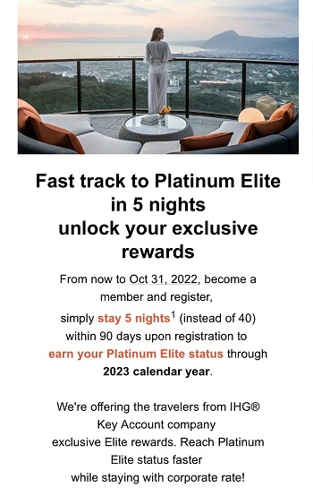 ihg-platinum-fast-track-5-nights | Verylvke