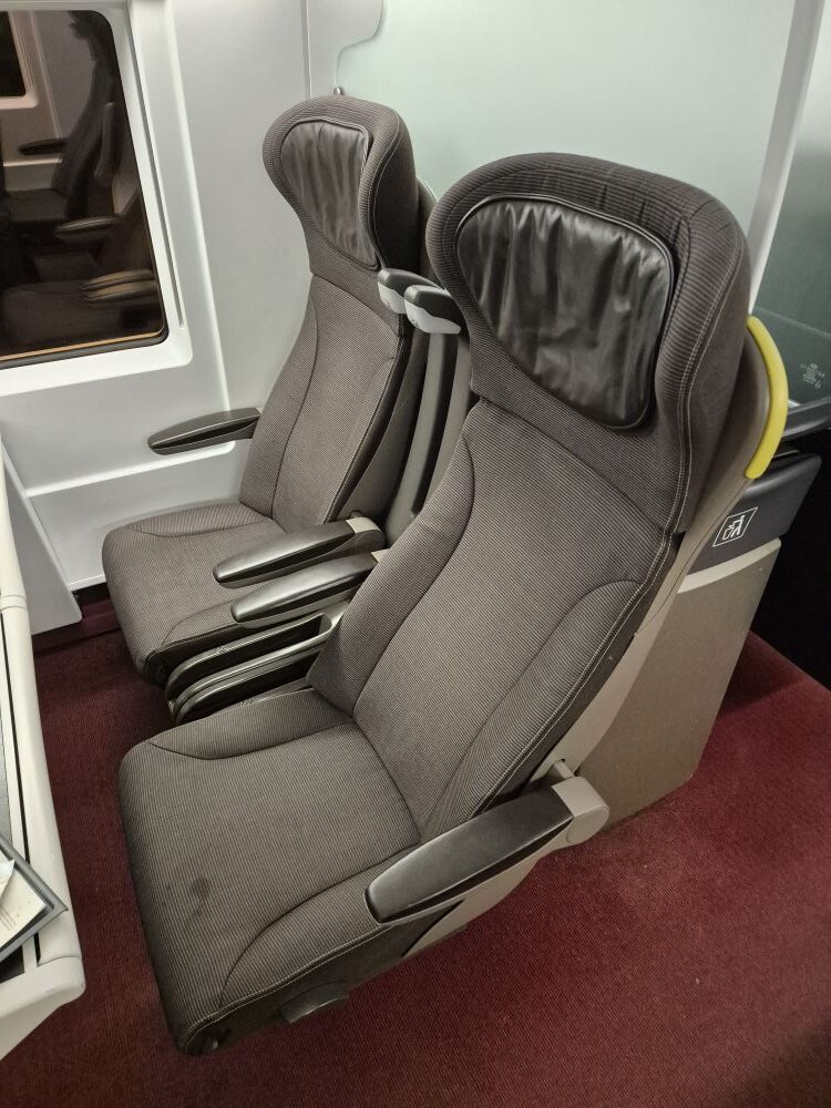 My review of Eurostar Plus (formerly Standard Premier) | Verylvke