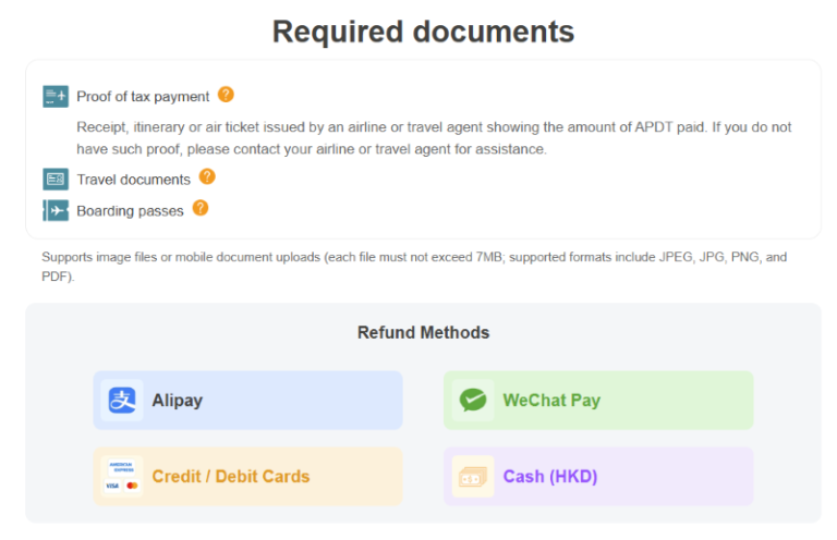 Claim your $200 Hong Kong Air Passenger Departure Tax refund