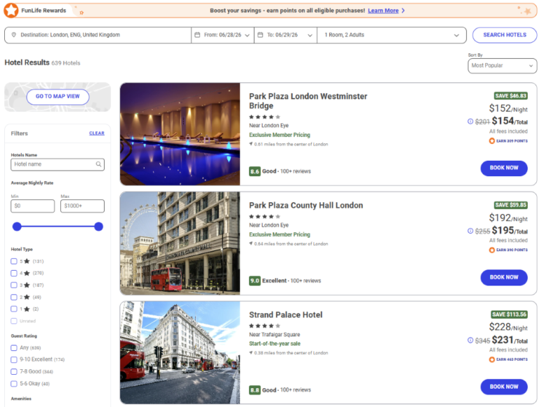 Get cheap hotel deals via Working Advantage | Verylvke