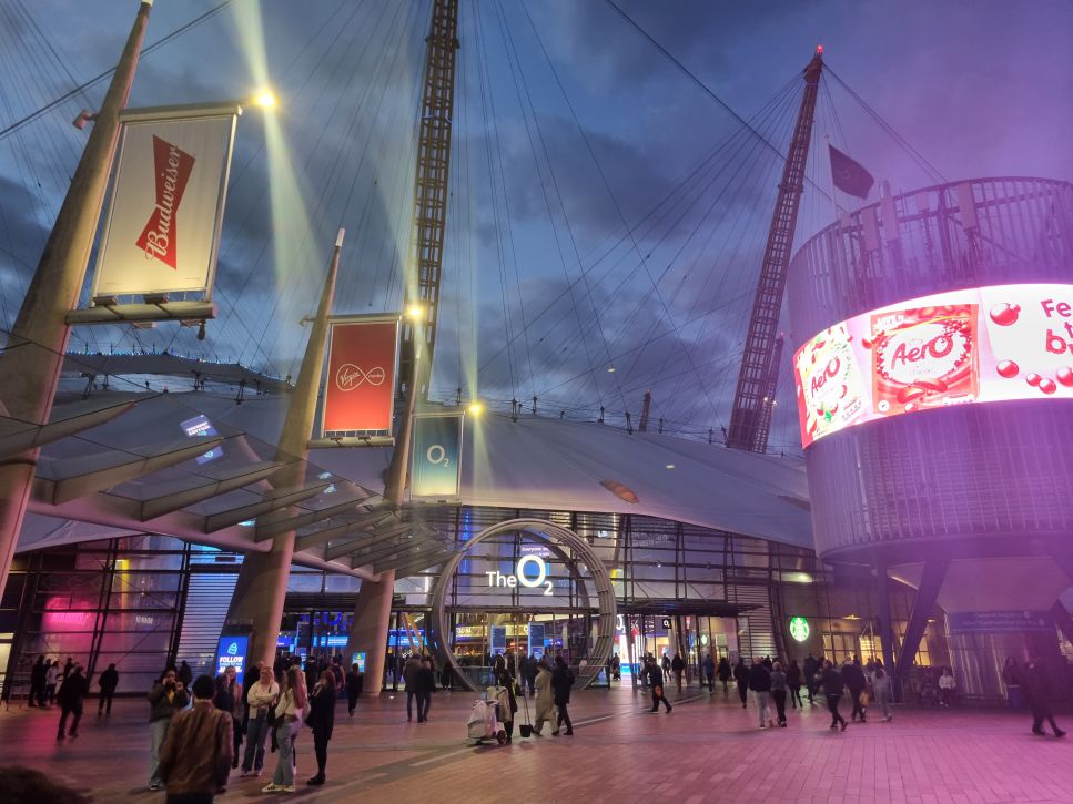 伦敦O2万豪旅享家包厢体验 - 飞常旅客 VERYLVKE